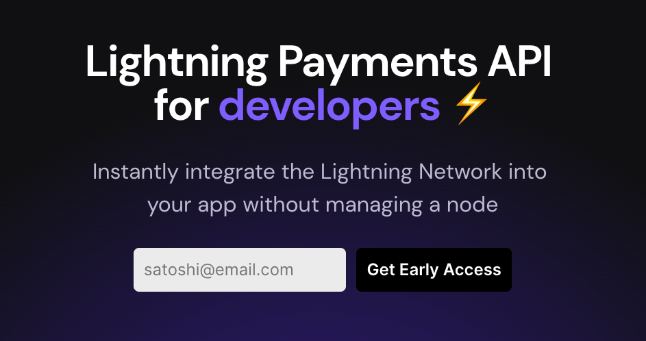 Lightning Payments API for developers | micropay